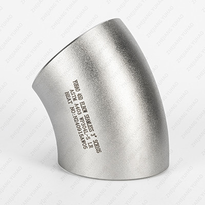 Cold Rolled Hot Rolled 45 Degree Elbow Stainless Steel Butt Weld Pipe ...