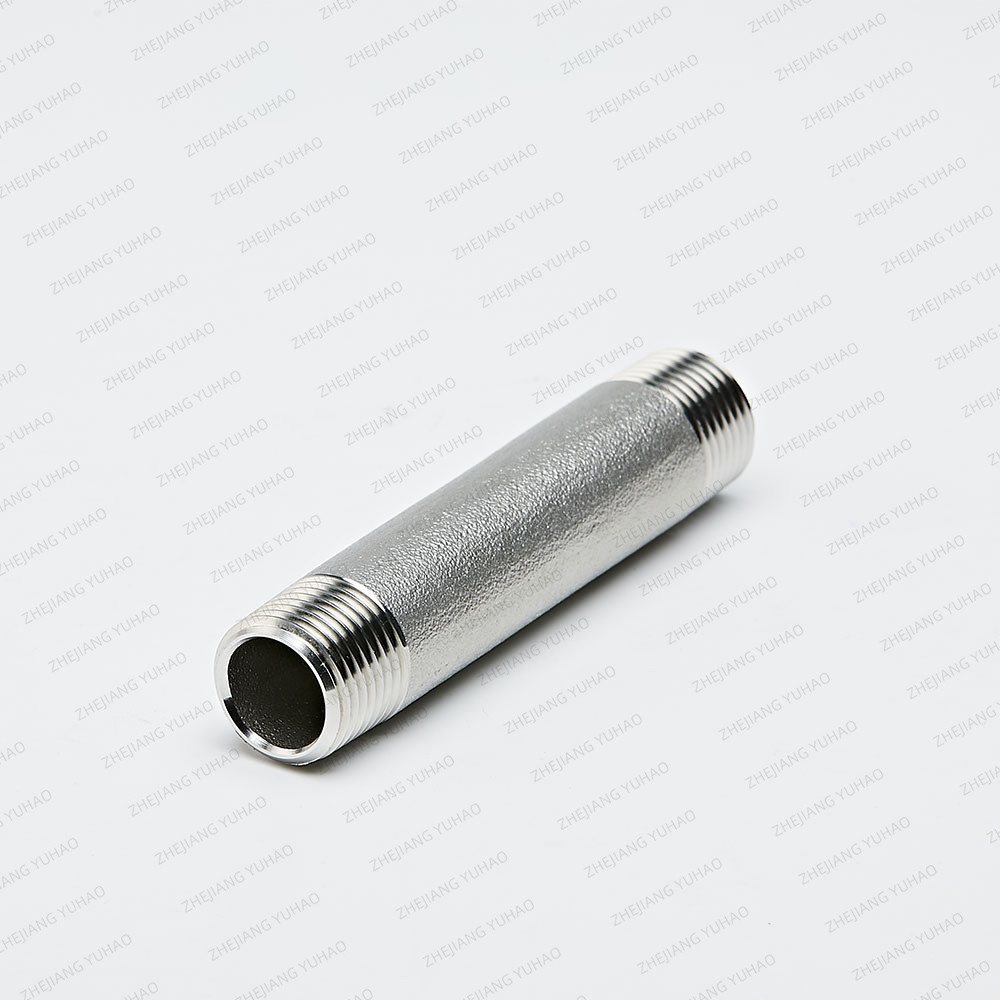 NPT 316 Stainless Steel Forged Pipe Fittings JIS High Pressure Barrel ...