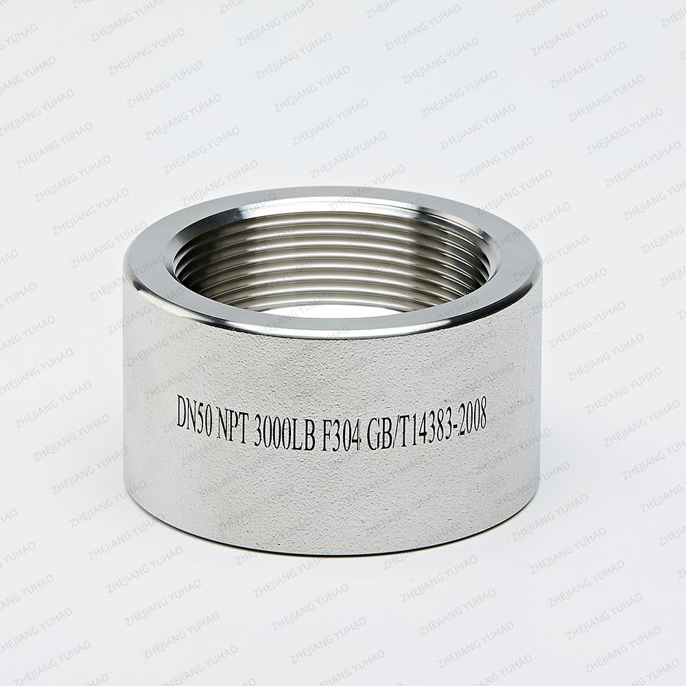 Socket Welded Forged Stainless Steel Fittings SS304 Coupling Welded ...